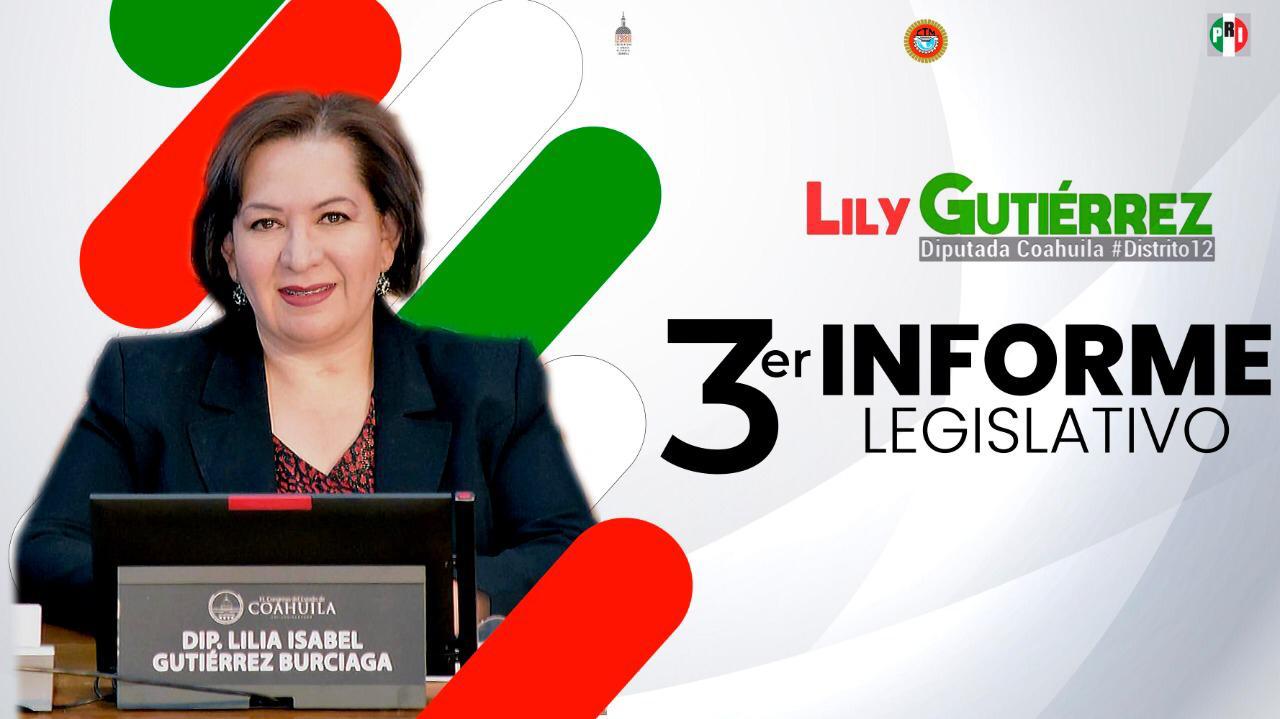 Rinde Lily Gutiérrez tercer informe – Capital Coahuila