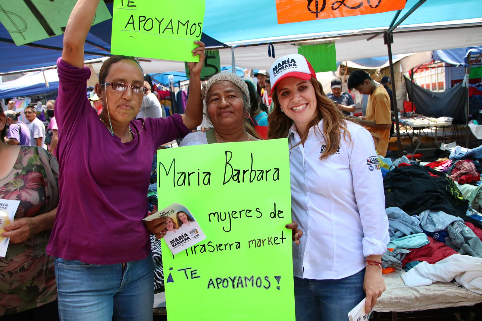 Con más pasión y más corazón, arranca campaña María Bárbara
