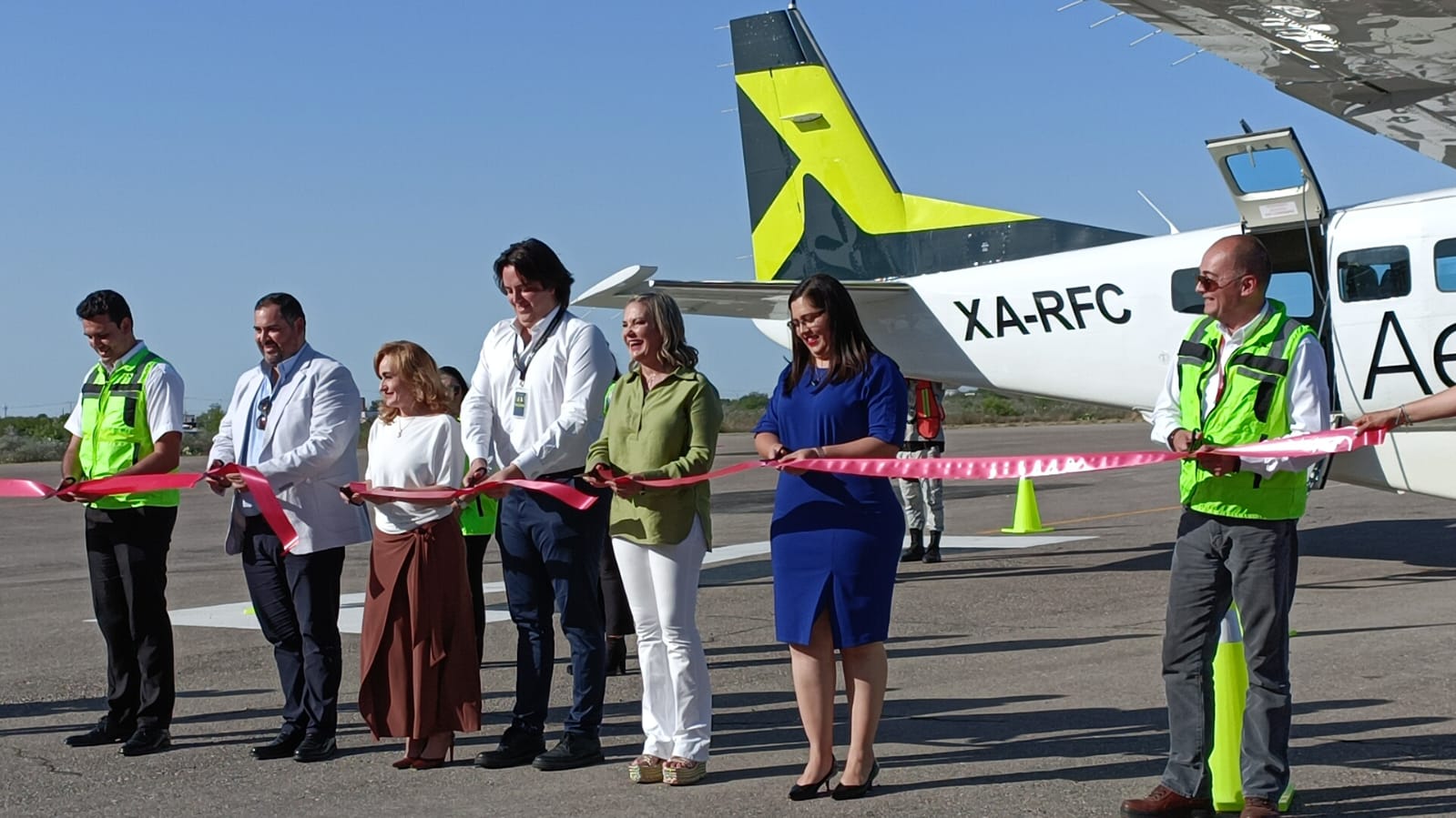 Llega primer vuelo de Aerus a Piedras Negras